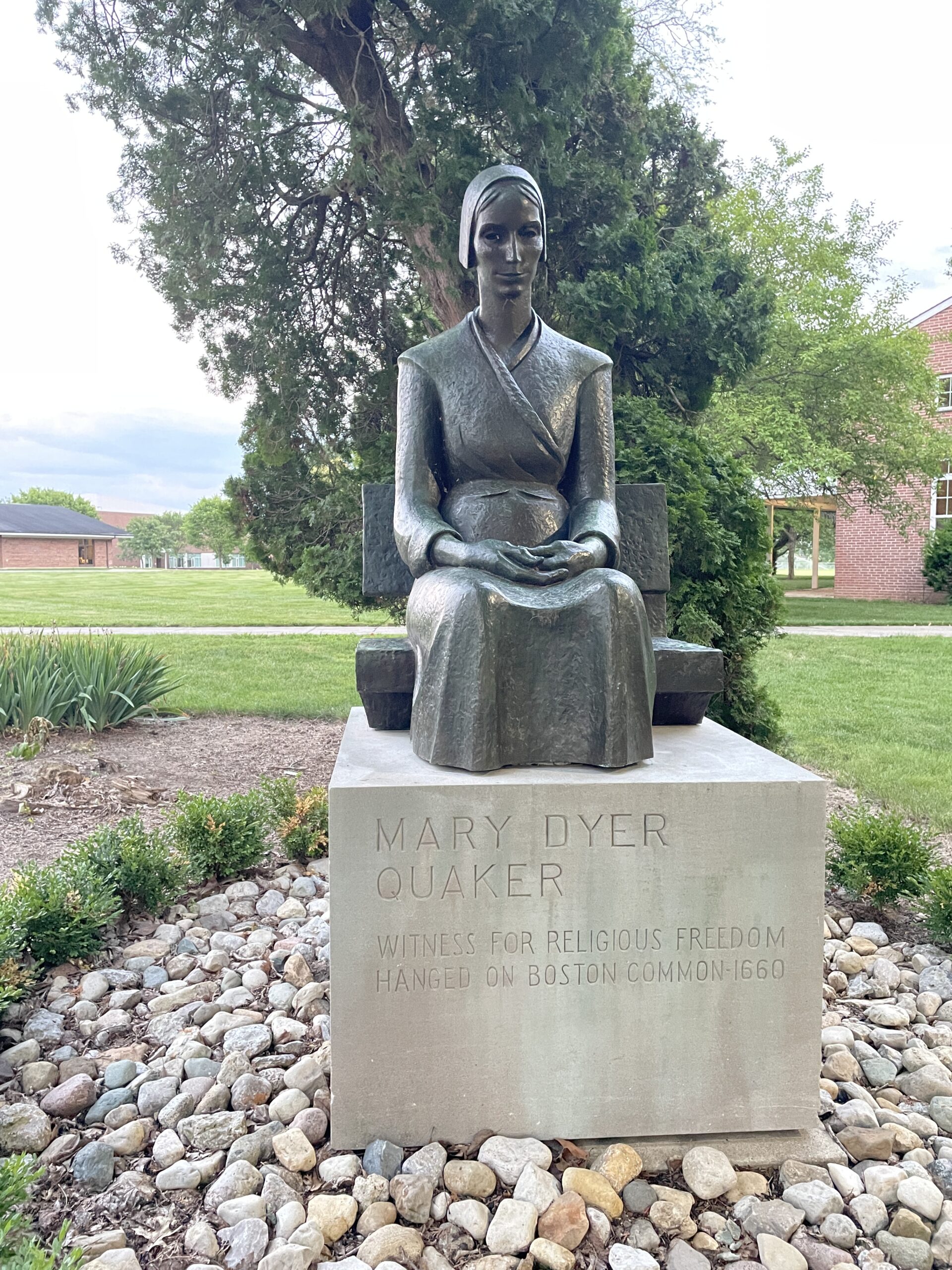 Mary Dyer at the Scaffold